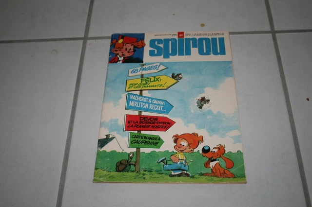 MAGAZINE SPIROU 1937 de 1975 roba supplement felix tillieux EUR 1,20 - PicClick FR