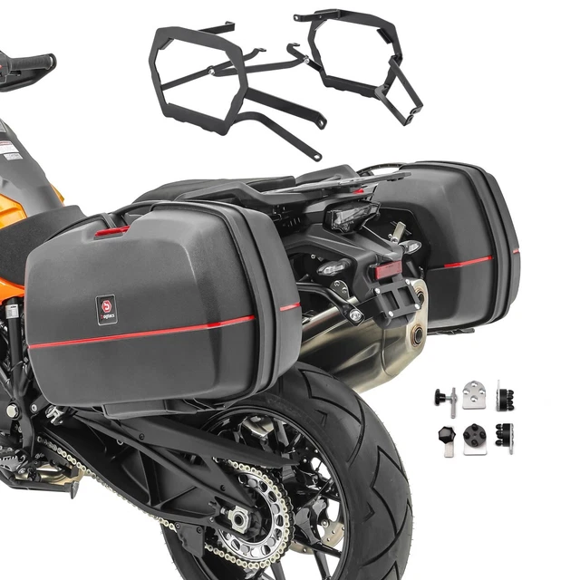 PANNIER SET FOR KTM 790 Adventure / R 19-21 Side cases + pannier rack ...