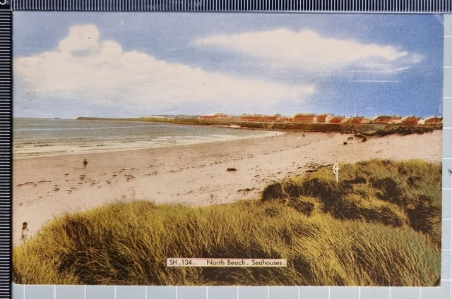 ANCIENNE CARTE POSTALE 1966 Northumberland Seahouses North Beach EUR 15 ...