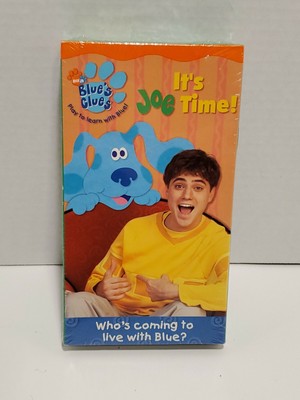 NICKELODEON NICK JR blues clues ITS IT'S JOE TIME ! VHS VIDEOTAPE not ...