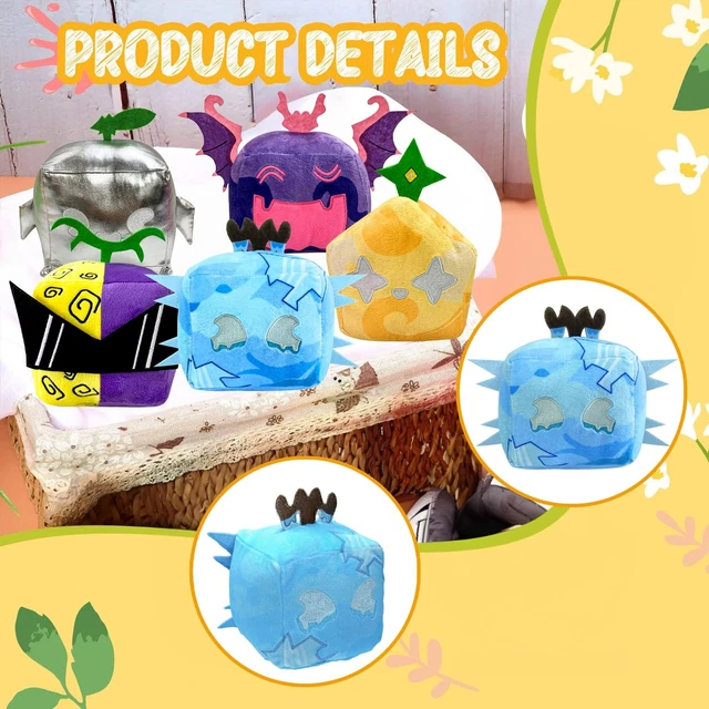 BLOX FRUITS PLUSH,BLOX Fruits Plushies Soft Stuffed Animal Pillow ...