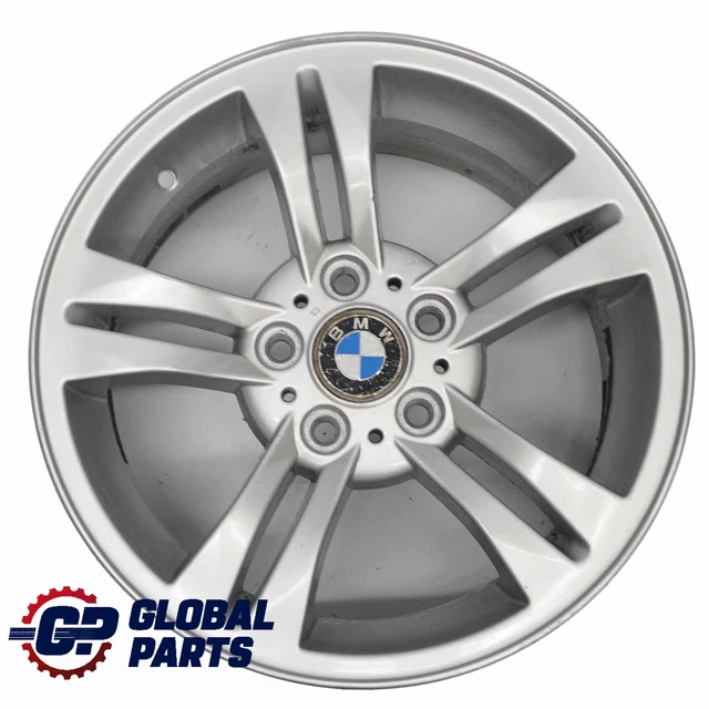 BMW X3 E83 Silver Alloy Wheel Rim 17" Double Spoke 112 ET:46 8J 3401200 ...