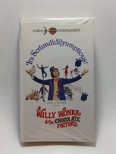 WILLY WONKA AND the Chocolate Factory (VHS, 1994) Clamshell £14.21 ...