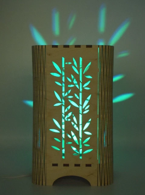 LED LAMP PARTY Relax RGB Japanese style Decor Light Bamboo USB £35.00 ...