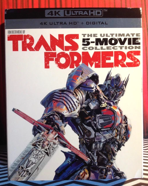TRANSFORMERS THE ULTIMATE 5-Movie Collection (4K UHD Blu-ray) 10-Disc ...