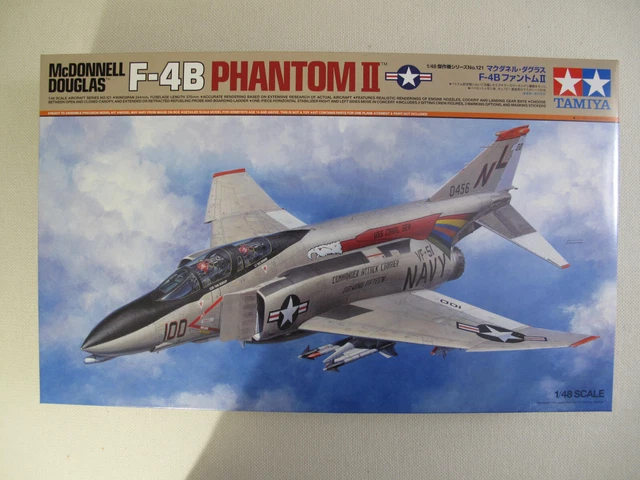 Tamiya 61121 Mcdonnell Douglas F 4b Phantom Ii 1 48 Eur 74 00 Picclick De
