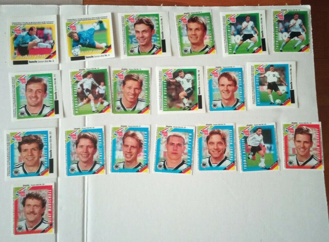 FERRERO HANUTA DUPLO WM 98 Sticker Sammelbild WM 1998 1 Sticker ...