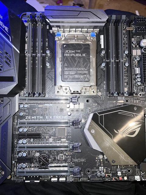 ASUS ROG ZENITH EXTREME Motherboard AMD X399 Socket TR4 DDR4 E-ATX 2xM ...