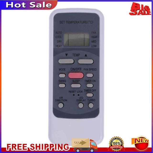 FOR MIDEA SPLIT & Portable Air Conditioner Remote Control R51M/E for ...