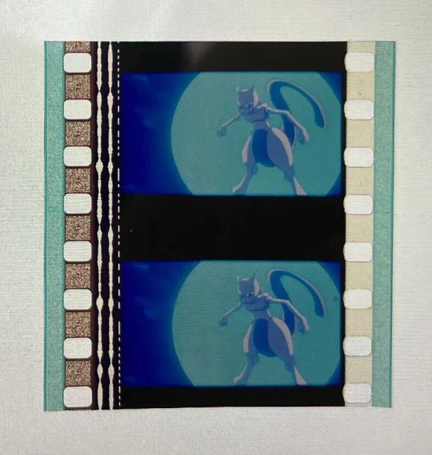 POKEMON MOVIE FILM Cel Mew Misty Brock Mewtwo Pikachu 35mm Anime ...