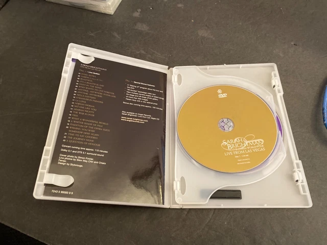 SARAH BRIGHT THE Harlem world tour live in Las Vegas (DVD) 2004 Very ...