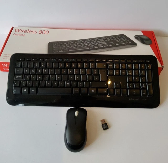 MICROSOFT WIRELESS DESKTOP 800 tastiera e mouse - connettore condiviso ...