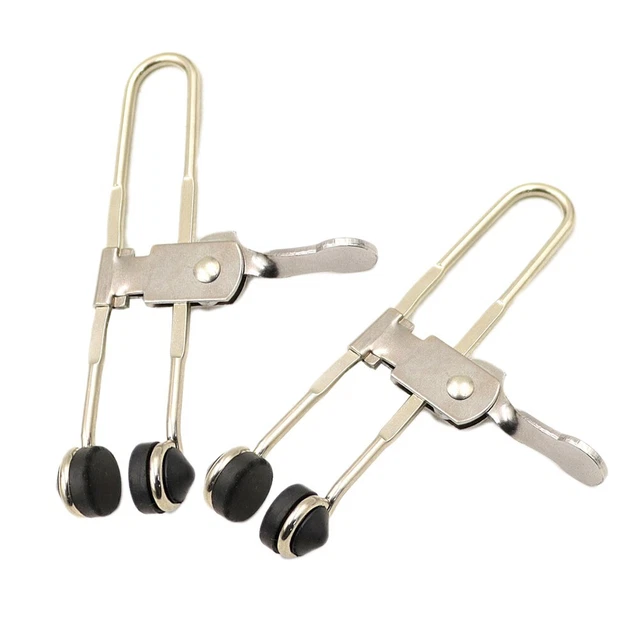 RUBBER TIPS LEVER Action Grid Clamps for Secure Ceiling Tile Mounting ...