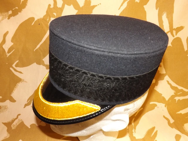 REPRO BRITISH ARMY Officers 1881 pattern Guards Forage cap 58cm head £ ...