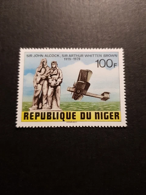 FRANCOBOLLO NIGER 1ER Incrocio Di ATLANTICO N° 488 Nuovo MNH 1979 EUR 1 ...