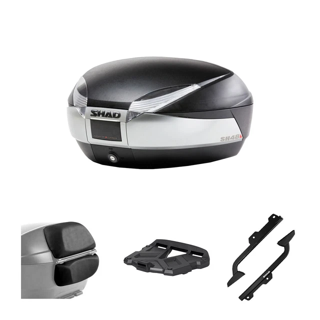 KIT DE TOP Case SHAD SH48 Titane Pour Yamaha 850 MT09 2013-2016 EUR 346 ...