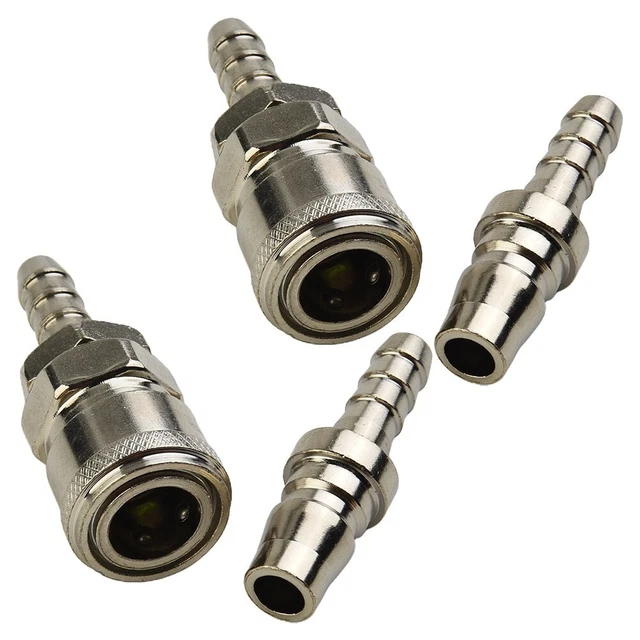 QUICK RELEASE AIR Line Hose Fittings Coupler Connector 8mm Compressor ...