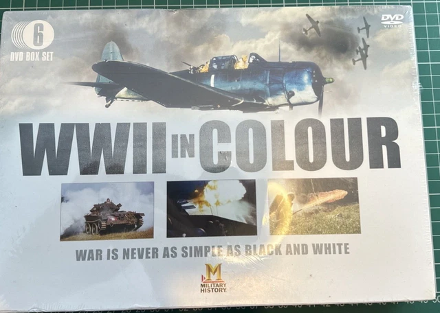 WORLD WAR II In Colour DVD Boxset 6 Discs New and Sealed EUR 39,05 ...