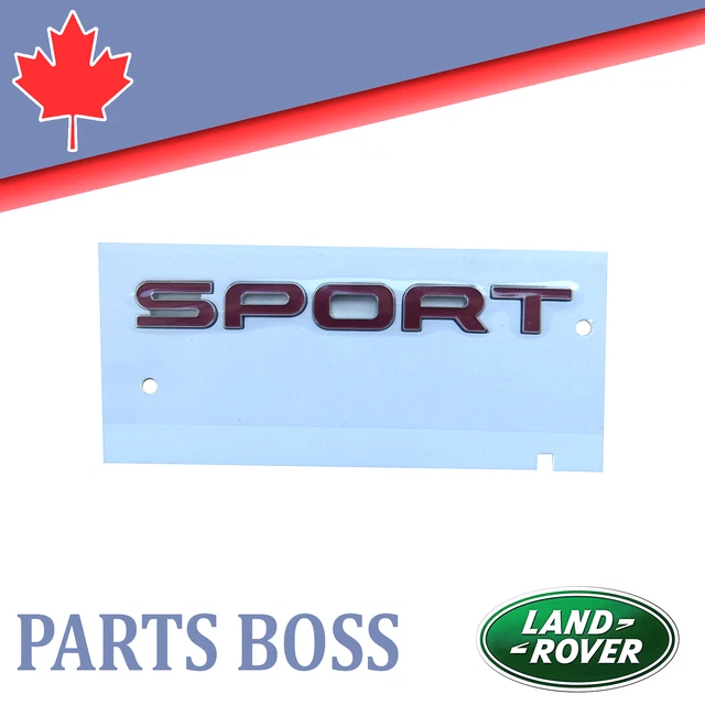 LAND ROVER RANGE Rover Sport L494 2014-2022 OEM Tailgate Name Plate ...