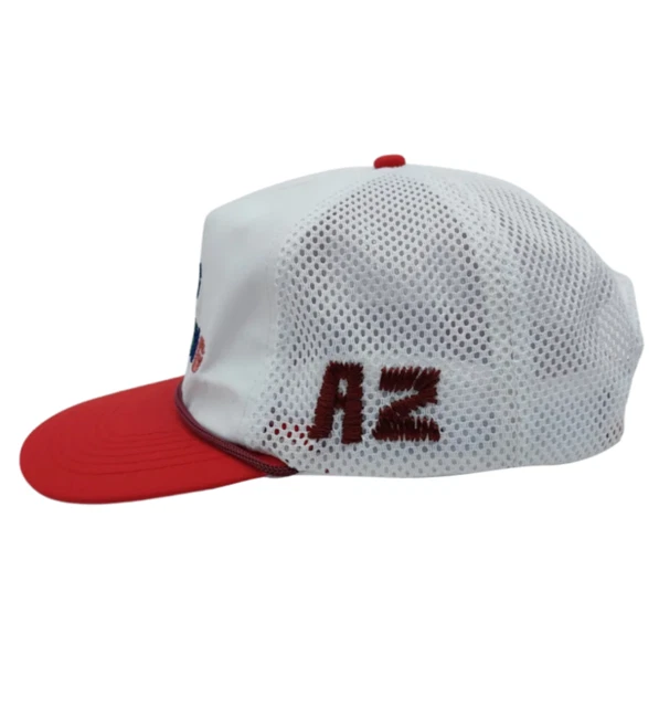 ALEX ZONO I Dig Running Rainbow Trucker Hat White Red 100%Authentic ...