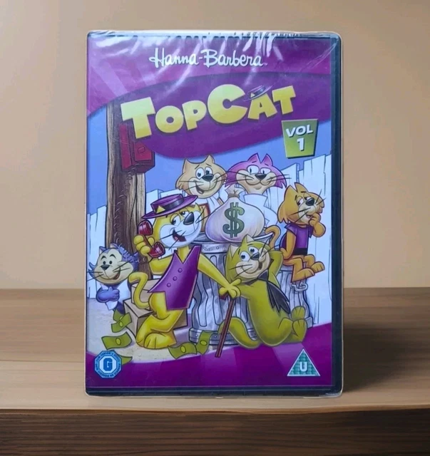 TOP CAT VOL 1 DVD - Hanna Barbera Animated Cartoons - 6 Episodes - New ...
