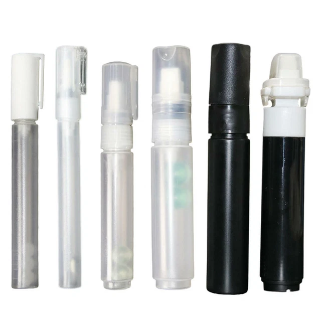 EMPTY PEN TUBE Fillable Transparent Painting Empty Rod for Fluorescence ...