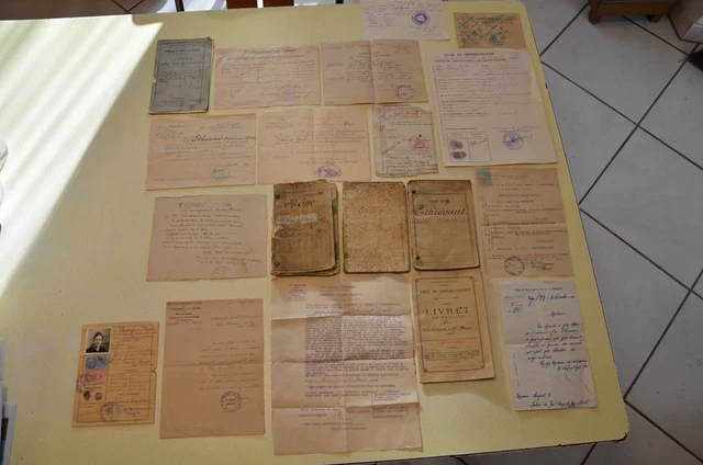 DOCUMENTS MILITAIRES DES années 1900/1930 EUR 15,00 - PicClick FR