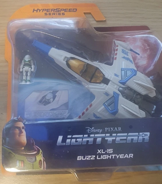 DISNEY PIXAR BUZZ Lightyear Hyperspeed Series XL-15 Spaceship And Figure £13.99 - PicClick UK