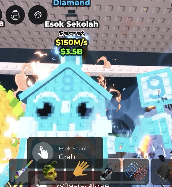 ESOK SEKOLAH 💎 | 150M/S| Steal a brainrot EUR 49,99 - PicClick IT