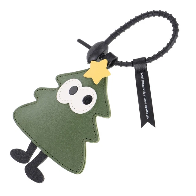 CARTOON ID TAGS Suitcase Christmas Tree Keychain Cute Travel Labels $20 ...