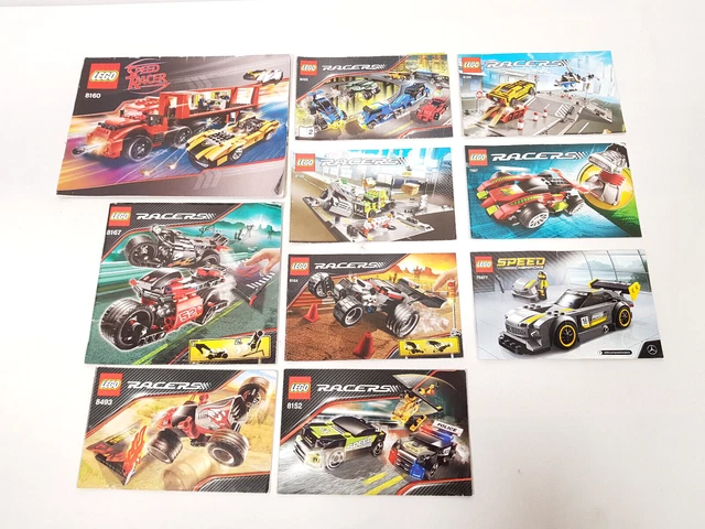 LEGO BAUANLEITUNG RACERS Anleitung ONLY INSTRUCTION, LEGO RACERS Speed ...