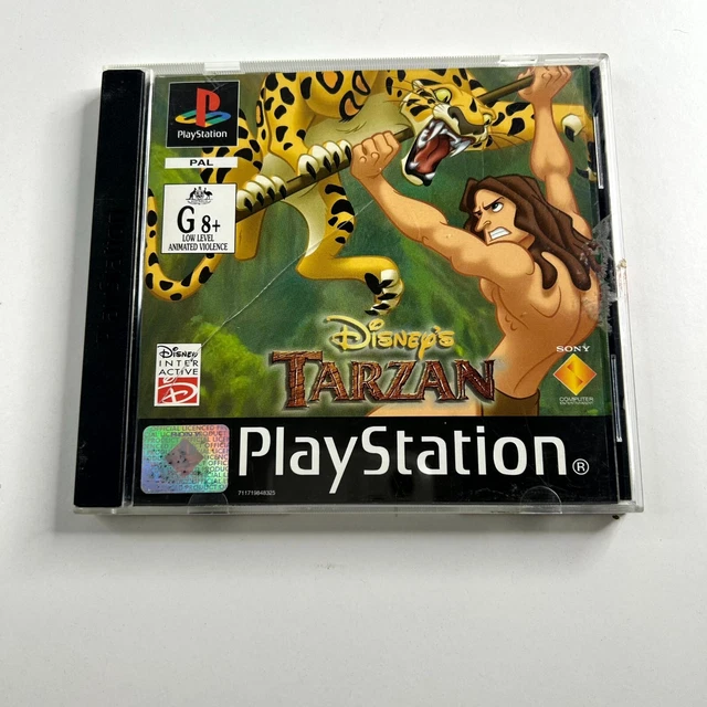DISNEY'S TARZAN - PlayStation (PS1, 1999 PAL) Complete W/ Manual Free ...