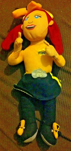 EMMA THE YELLOW Wiggles Plush Doll approx: 30cm $29.99 - PicClick AU