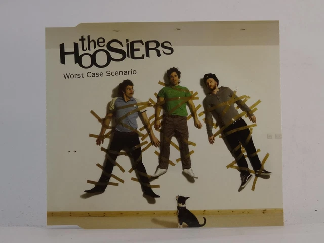 THE HOOSIERS WORST CASE SCENARIO (H86) 2 Track CD Single Picture Sleeve ...
