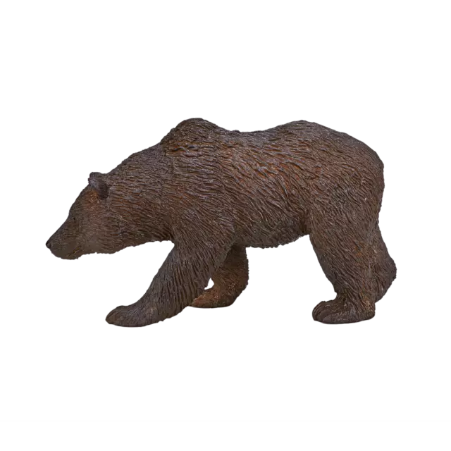 MOJO GRIZZLY BEAR Wild zoo animals play model figure toys plastic ...