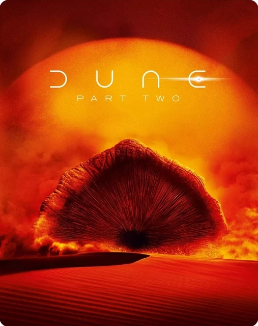 DUNE: PART TWO (hmv Exclusive) Limited Edition 4K Ultra HD Steelbook ...