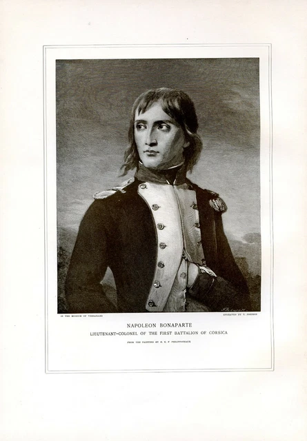 HISTOIRE NAPOLÉONIENNE.. NAPOLÉON Bonaparte lieutenant colonel EUR 9,50 ...