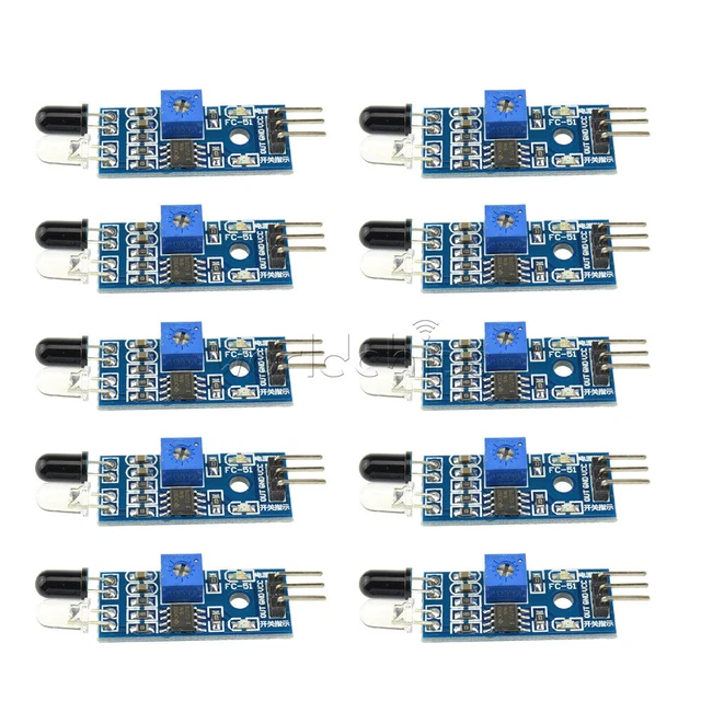 10PCS SMART CAR Robot IR Infrared Obstacle Avoidance Sensor For Arduino ...