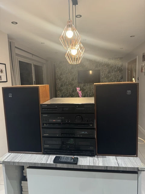 PIONEER DC-Z83 HI Fi Stereo, amplifier, Dynatron Speakers Vintage Setup ...