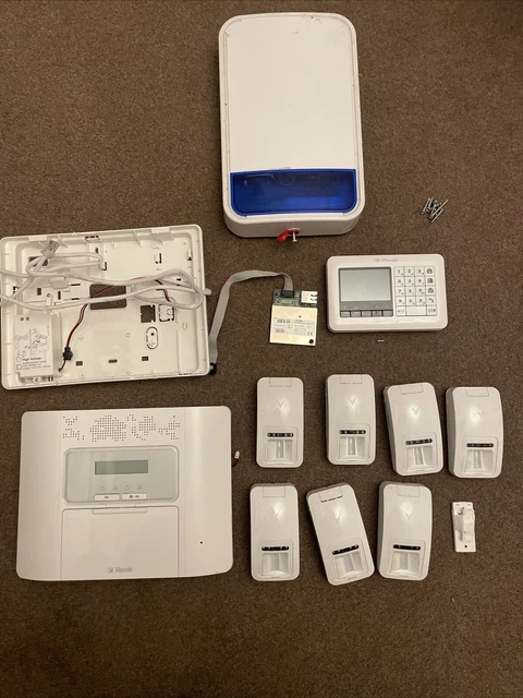 VISONIC POWERMAX 30 Complete Wireless Home Alarm System. Incl KP-250 ...