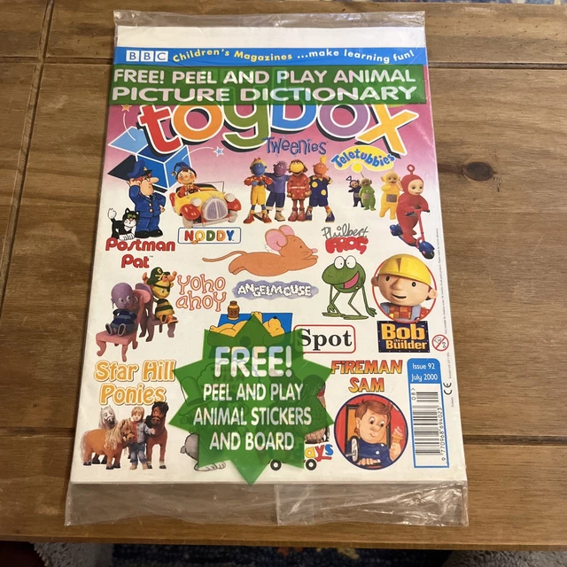 BBC TOYBOX MAGAZINE Issue 92 2000 Tweenies Postman Pat, Teletubbies etc ...