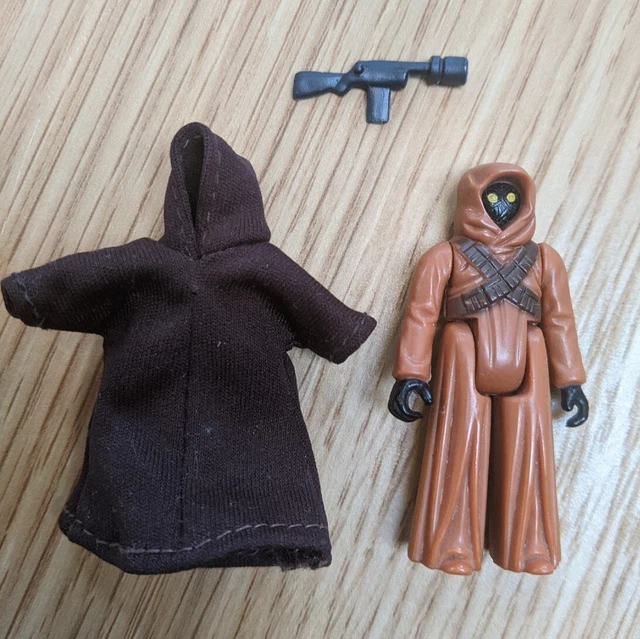 ORIGINAL VINTAGE KENNET Star Wars Figure Jawa. Complete With Cloak ...