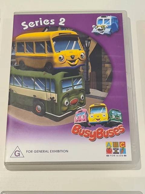 BUSY BUSES SERIES 1 And 2 DVD Region 4 Free Post ABC For Kids One Two ...