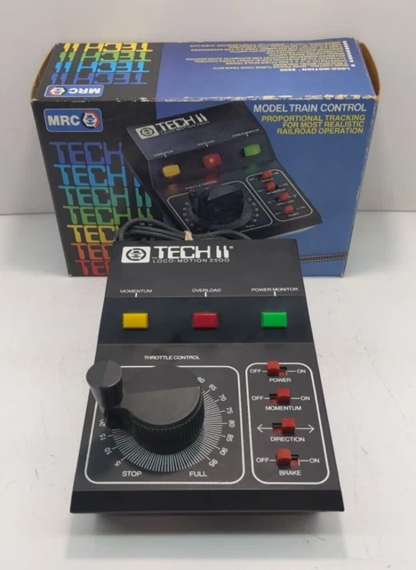 CONTROL DE TREN modelo MRC 2500 HO Loco-Motion Tech II NUEVO EN CAJA ...