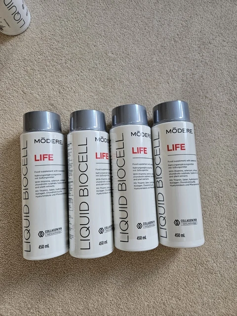 GENUINE MODERE LIFE Liquid Biocell Collagen Bottle X4 £198.00 - PicClick UK