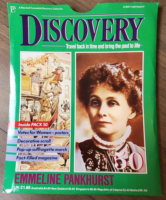 DISCOVERY MARSHALL CAVENDISH Edition #50 Emmeline Pankhurst £5.00 ...