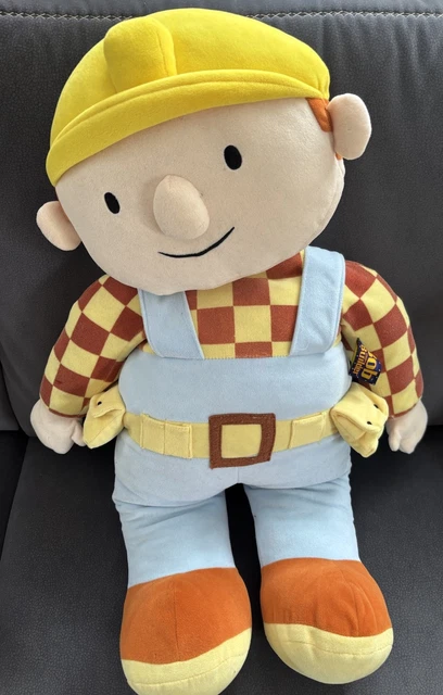 BOB DER BAUMEISTER Plüschfigur XXL Guter Zustand Bob The Builder ...