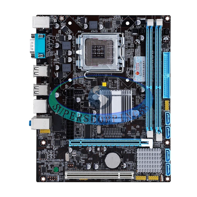 ONE NEW INTEL G41 Socket LGA 775 MicroATX Computer Motherboard DDR3 ...
