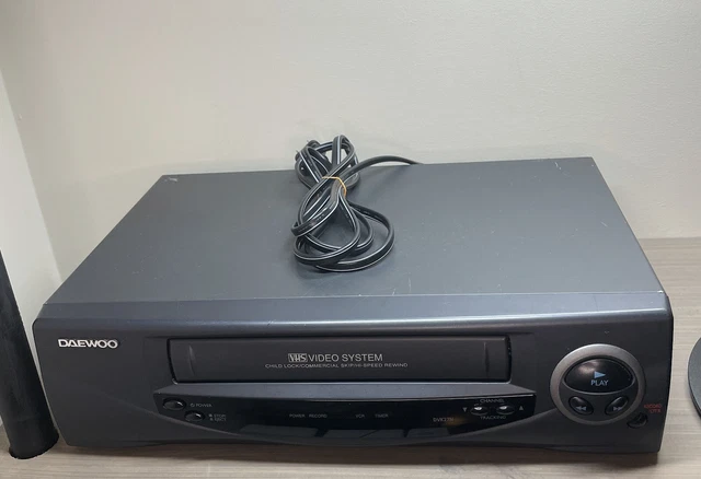 DAEWOO VHS VIDEO System VCR DVK27N Works Hi Speed Rewind £33.29 ...