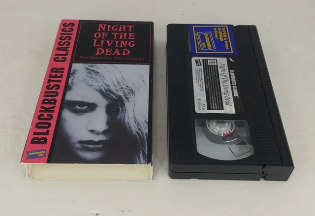 NIGHT OF THE Living Dead VHS 1994 Blockbuster Video Horror Romero ...